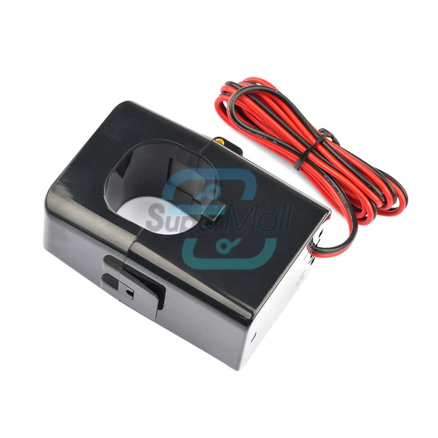 AC SPLIT CORE Current Transformer Core CT Open Ratio: 5000/1 Current: 0 ...