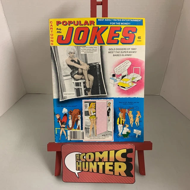 POPULAR JOKES AUGUST 1980 Magazine Low Grade $17.95 - PicClick CA