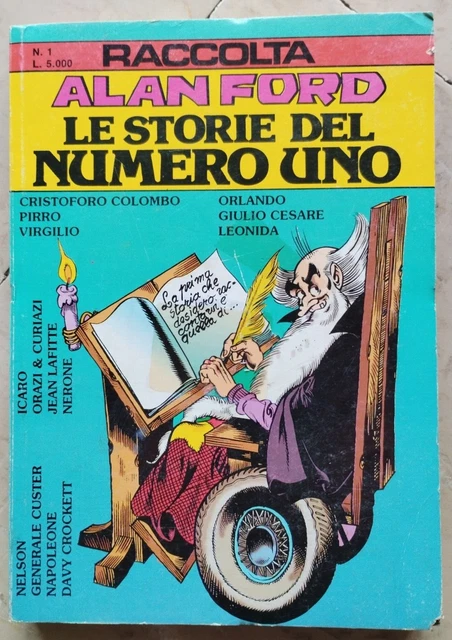 LE STORIE DEL NUMERO UNO - RACCOLTA n. 1 ALAN FORD - ESTATE 96 MBP EUR ...