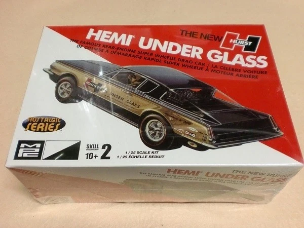 MPC 1/25 HURST Hemi Under Glass Plymouth Barracuda HURST HEMI UNDER ...