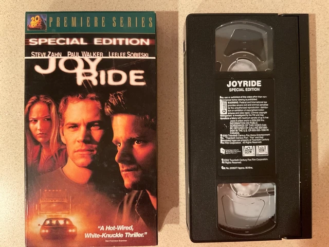 JOY RIDE (VHS, 2002) Steve Zahn, Paul Walker, Leelee Sobieski £5.47 ...