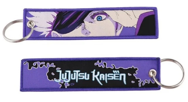 PINSTANT SATORU GOJO Jujutsu Kaisen Anime Manga Keychain Key Tag Chain ...