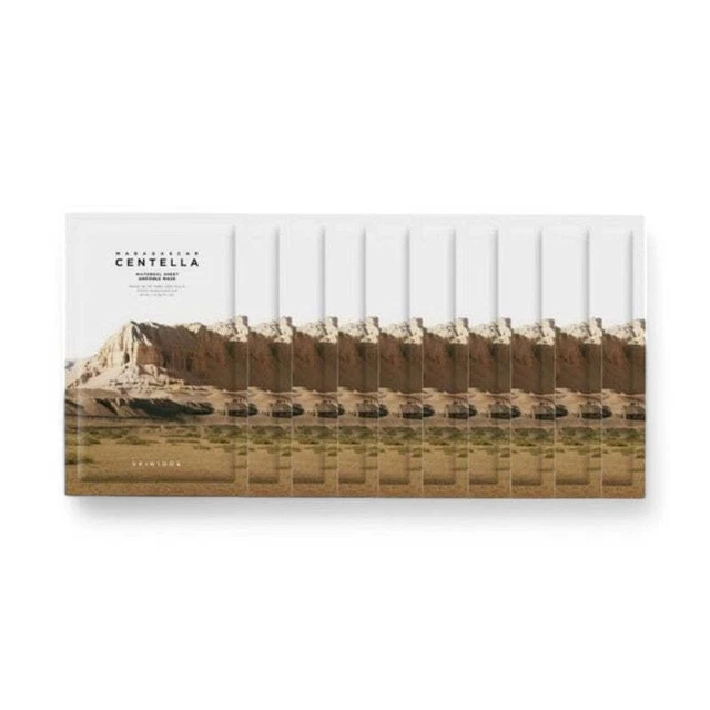 SKIN 1004 MADAGASCAR Centella Watergel Sheet Ampoule Mask Bundle ...