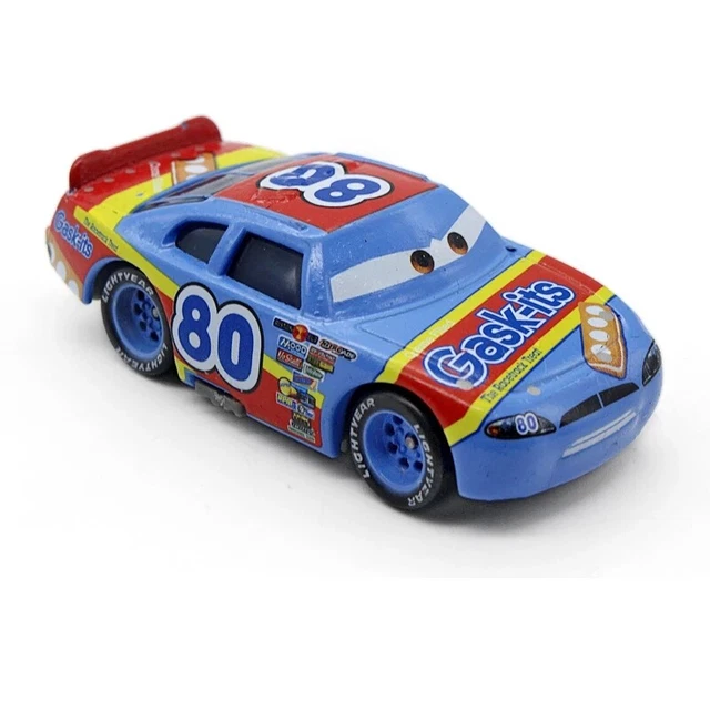 DISNEYS PIXAR CARS NO.80 Gask-Its Racers 1:55 Diecast Metal Car Kids ...