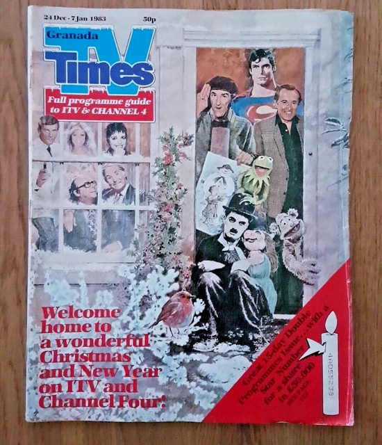 TV TIMES: 24 Dec 1982 - 7 Jan 1983, Christmas Special Double Issue. £38 ...