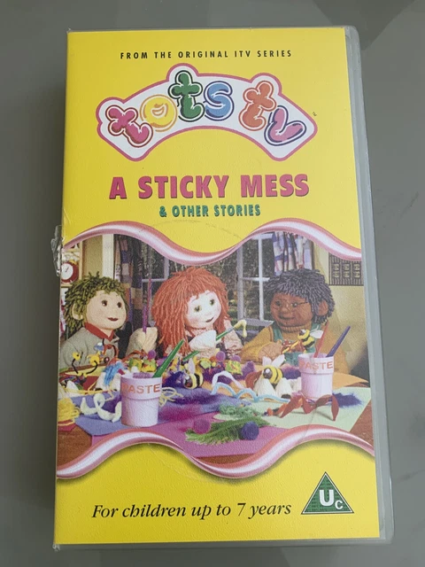 TOTS TV A Sticky Mess & Other Stories Ragdoll Tilly Pal Vhs Video Kids ...