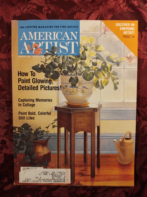 ARTISTE AMÉRICAIN JANVIER 1992 John Randall jeune Don Grieger Marc ...