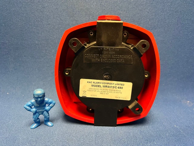 KAC ALARM COMPANY Eltek Fire & Safety WR4072/C-680 Manual Fire / Smoke ...