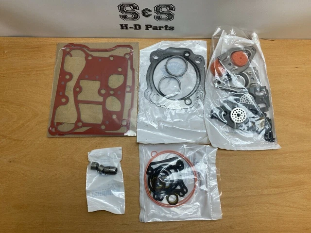GENUINE HARLEY-DAVIDSON TWINCAM 103ci 110ci TOP END GASKET KIT 17349 ...