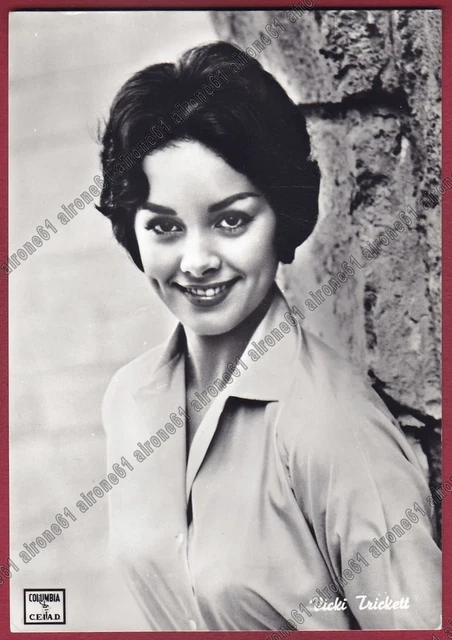 VICKI TRICKETT 01 ATTRICE ACTRESS ACTRICE CINEMA MOVIE USA Cartolina ...
