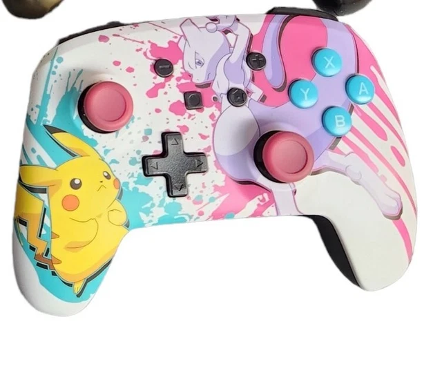 GENUINE POWERA NINTENDO Switch Enhanced Wireless Controller Pikachu ...