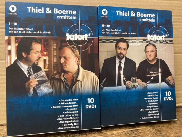 TATORT BOX 2: Thiel Und Boerne Ermitteln - Folgen 11-20 | DVD EUR 25,99 ...