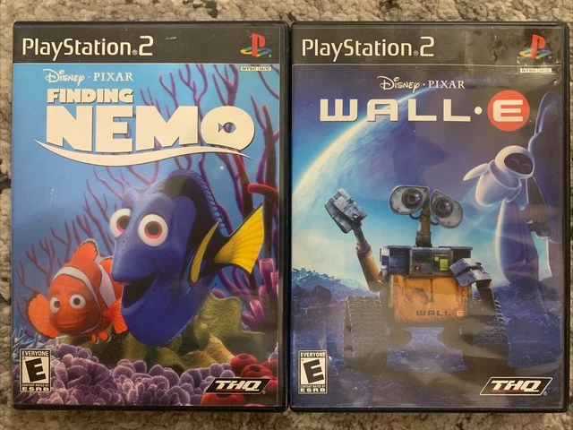 LOT OF 2 PlayStation 2 PS2 DISNEY PIXAR GAMES - Finding Nemo & Wall•E ...