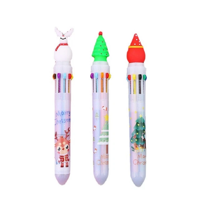 5 PCS TEN Color Pen In One Retractable Ballpoint Pen 0.5mm for Kids $15 ...