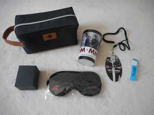 DEPECHE MODE PACK vip pass concert merchandise memento mori tour USA ...