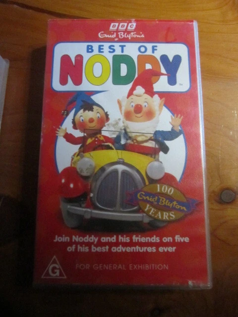 VHS VIDEO ENID Blyton's The Best Of Noddy 100 Years ** Great ** Must ...