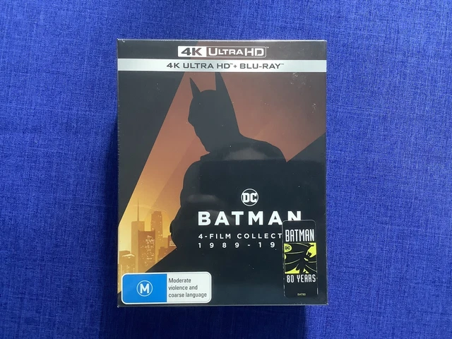 BATMAN | BLU-RAY + Uhd : 4 Pack : 4-Film Collection (Box Set, Blu-ray ...