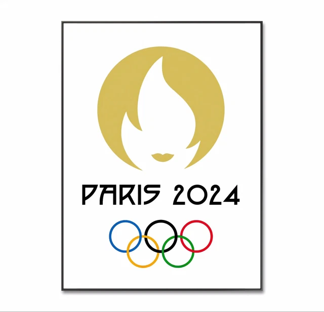 PARIS 2024 OLYMPIC Poster, Paris Olympics Print, Official Print ...