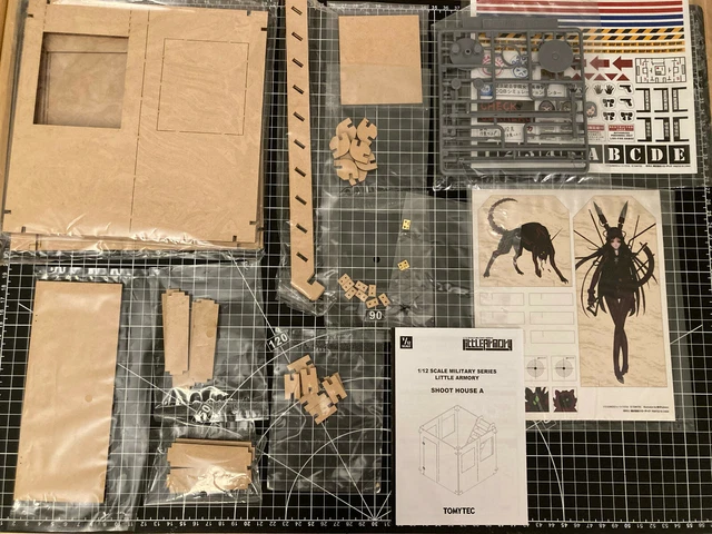 TOMYTEC LITTLE ARMORY (LD023) Shoot House-A Display/Diorama Kit $56.00 ...