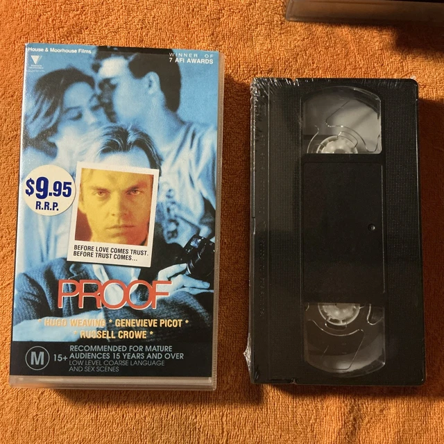 RUSSELL CROWE HUGO Weaving Proof VHS Video Tape Aus Release NEW SEALED ...