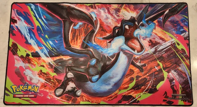 POKÉMON MEGA CHARIZARD X UPC Playmat Phantasmal Flames Ultra Premium ...