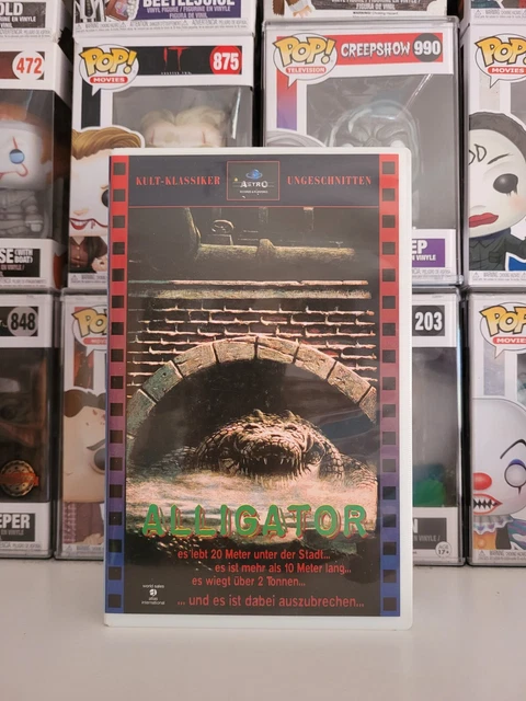 ALLIGATOR - HORROR Kult - Klassiker VHS selten rar oop Video Kasette ...