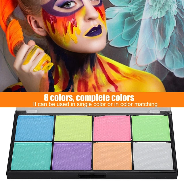 PALETTE DE FARD à Paupières 8 Couleurs Chalk Set De Couleurs Halloween ...