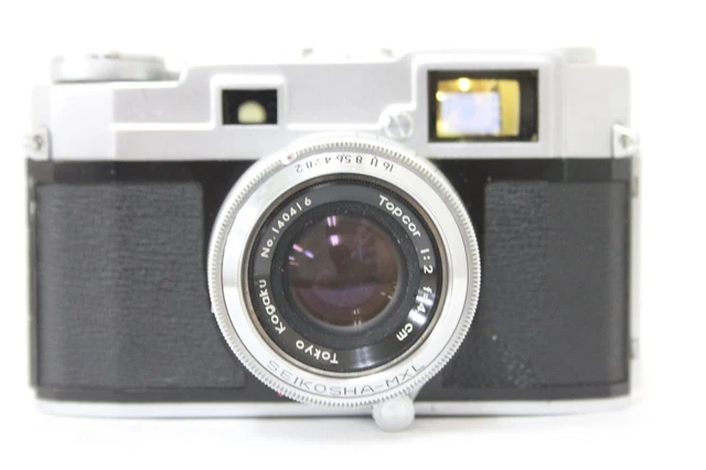 TOPCON 35-L RANGEFINDER Camera w/ Topcor 4.4cm f/2 Lens – Tested ...