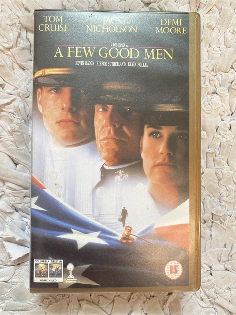 A FEW GOOD Men VHS Video Tape Movie 1992 Tom Cruise Jack Nicholson Demi ...
