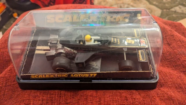 SCALEXTRIC FORMULA 1 Ref C.126 Lotus 77 John Player Special spares or ...