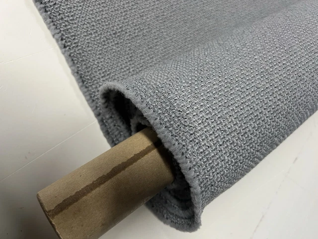 5.57M LENGTH CAMIRA Textiles “Yoredale” Hardraw Grey Shade Wool ...