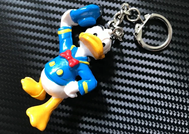 OFFICIAL VINTAGE 90S Disney Donald Duck Bullyland Key Ring Ducktales ...