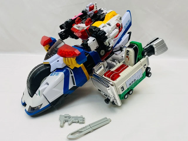 POWER RANGERS S.P.D. Dekaranger DX Deka Ranger Robo Bike Megazord ...