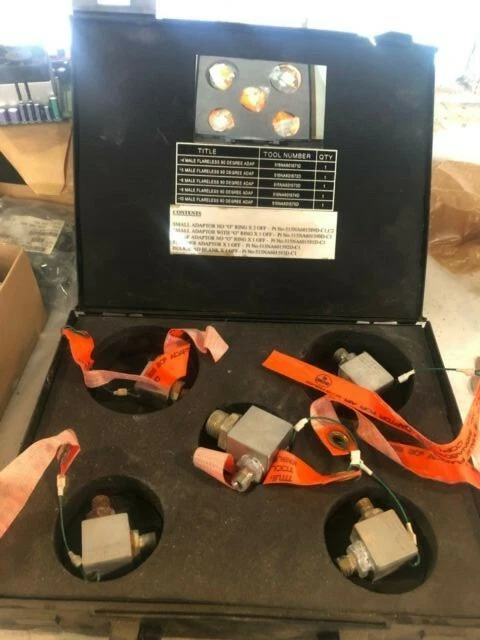 AIRCRAFT TOOLING ADAPTOR Kit. Ex MOD £35.00 - PicClick UK