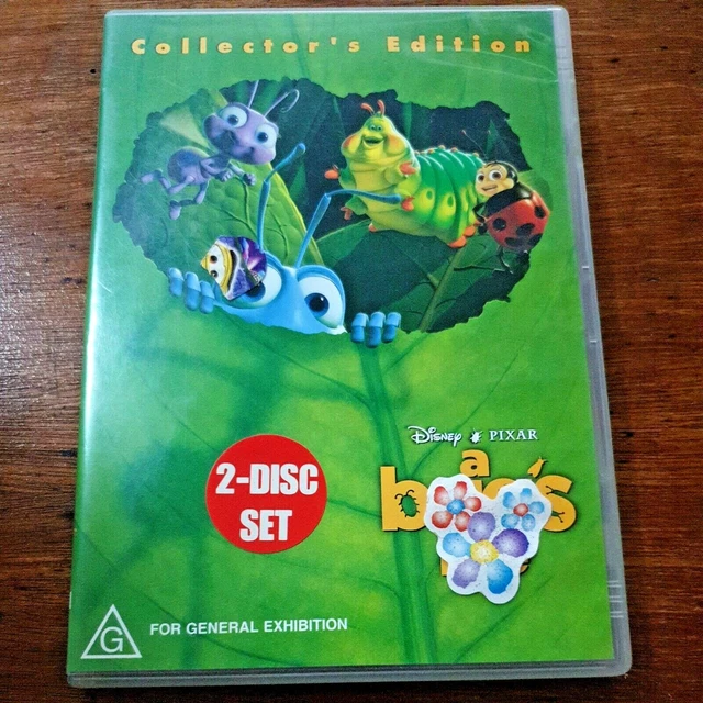 A BUG'S LIFE Collector's Edition Disney DVD R4 Like New! FREE POST £9. ...
