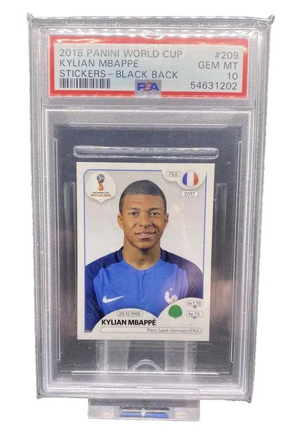 KYLIAN MBAPPE STICKER - 2018 Panini World Cup #209 - PSA 10 EUR 129,99 ...