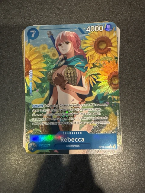 ONE PIECE TCG Royal Blood OP-10 - Rebecca SR Alt Art Parallel OP10-058 £24.12 - PicClick UK