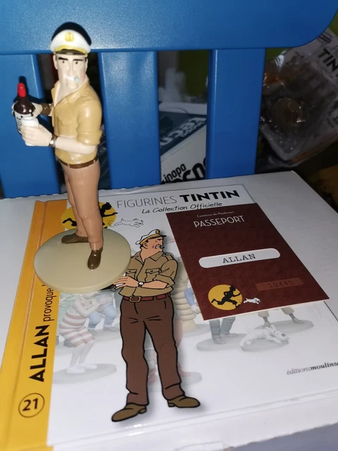 FIGURINE TINTIN COLLECTION officielle Num 21 Allan EUR 1,00 - PicClick FR