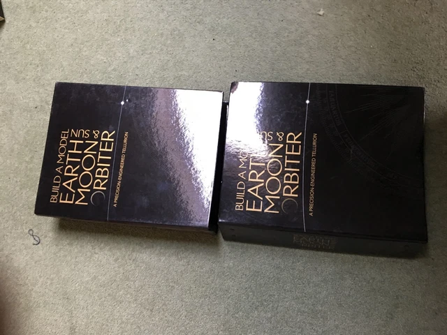 EAGLEMOSS- EARTH-MOON-AMD-SUN-ORBITER-TELLURIUM - Complete with Manuals ...