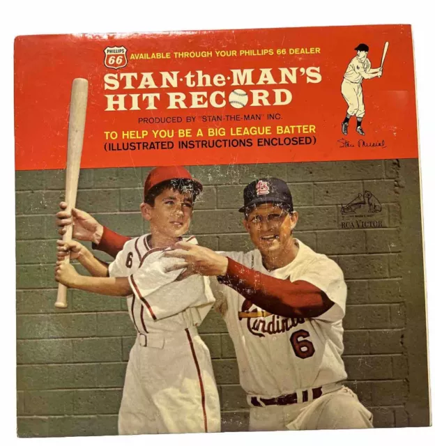 STAN MUSIAL 1963 STAN THE MAN HIT RECORD LP ST LOUIS Cardinals conseils ...