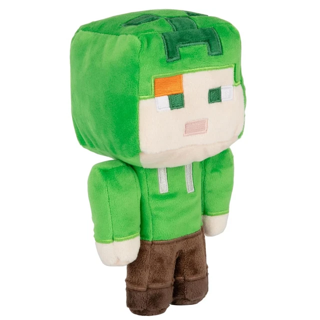 MINECRAFT HAPPY EXPLOREUR Séries 17.8cm Peluche Alex En Creeper Costume ...