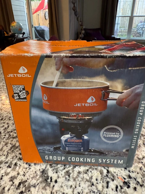 JETBOIL GROUP COOKING SYSTEM - brand new - no reserve - .01 bid start £ ...