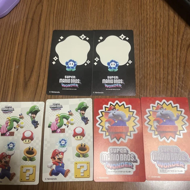 SUPER MARIO BROS. Wonder Sticker 7-Eleven £33.96 - PicClick UK