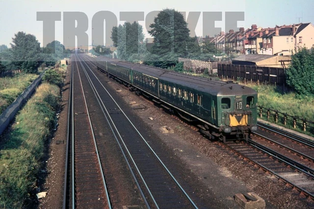35MM SLIDE BR British Rail Electric EMU Class 4SUB 4102 c1966 Original ...