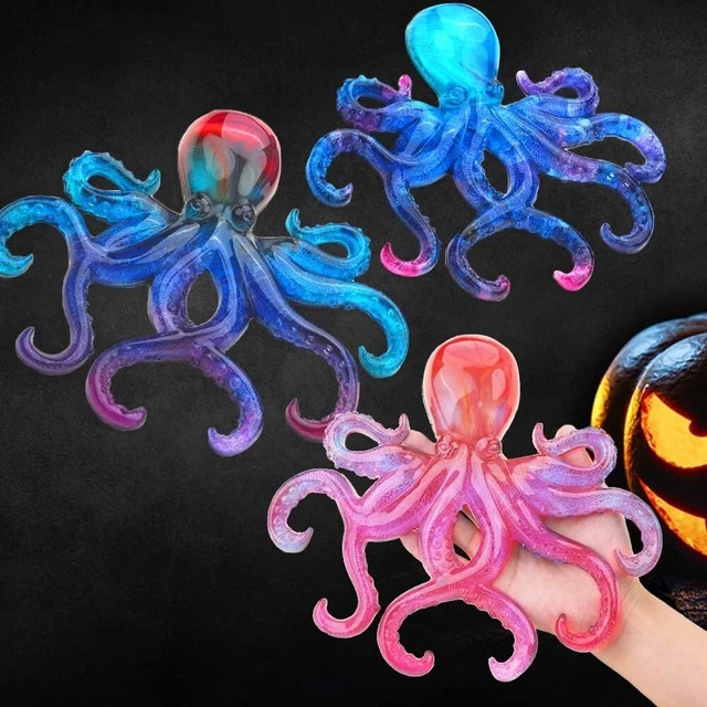 SILICONE LARGE OCTOPUS Resin Molds Cuttlefish Animals Display Mould ...