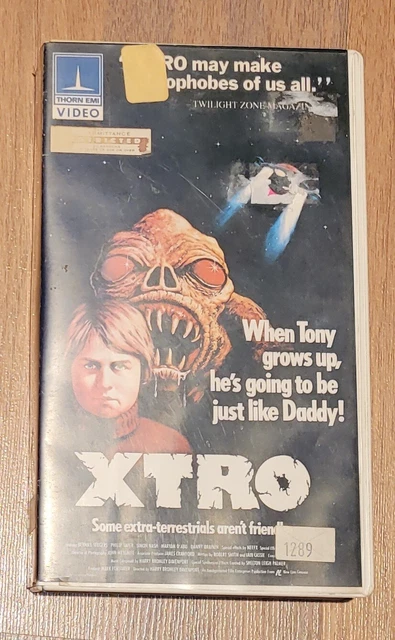 XTRO VHS THORN EMI Video USA former rental $125.00 - PicClick CA
