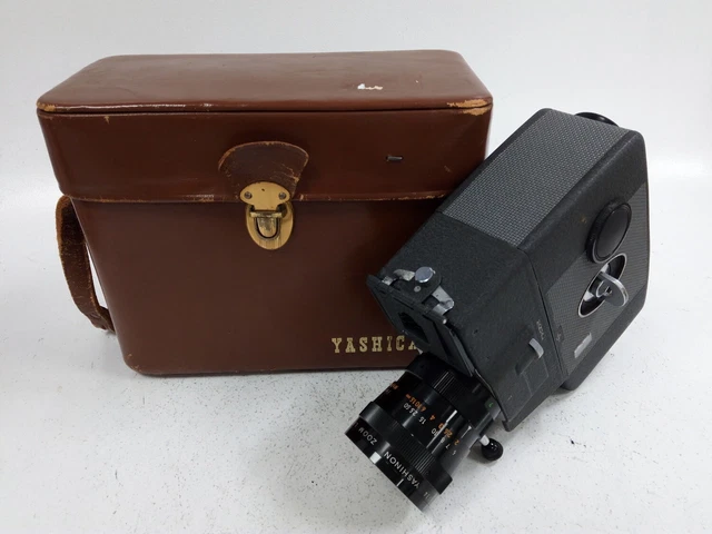 RARE VINTAGE YASHICA U-matic S Film Camera Wind Up Cine Camera Preowned ...