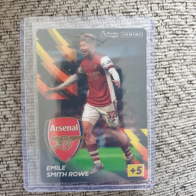 EMILE SMITH ROWE 3D Lenticular Card Panini Premier League Adrenalyn XL ...