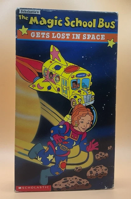 THE MAGIC SCHOOL Bus - Gets Lost in Space VHS 1995 Former Library *Buy ...
