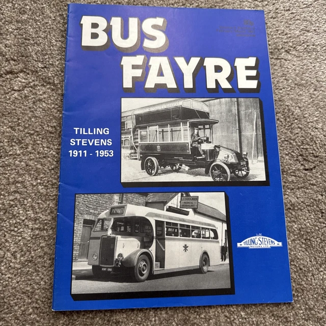 BUS FAYRE VOL 3 No 5 Feb Mar 1981 Tilling Stevens 1911-1953 £3.99 ...